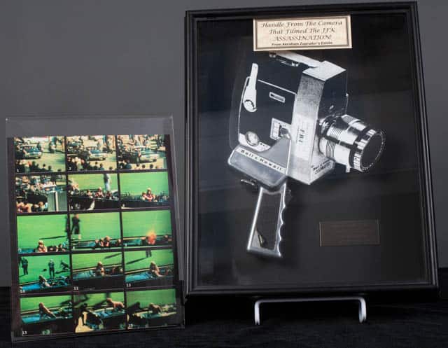Handle of Abraham Zapruter's Camera Filmed JFK Assassination