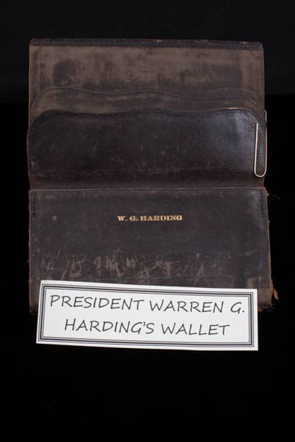 President Harding’s Authentic Presidential Wallet