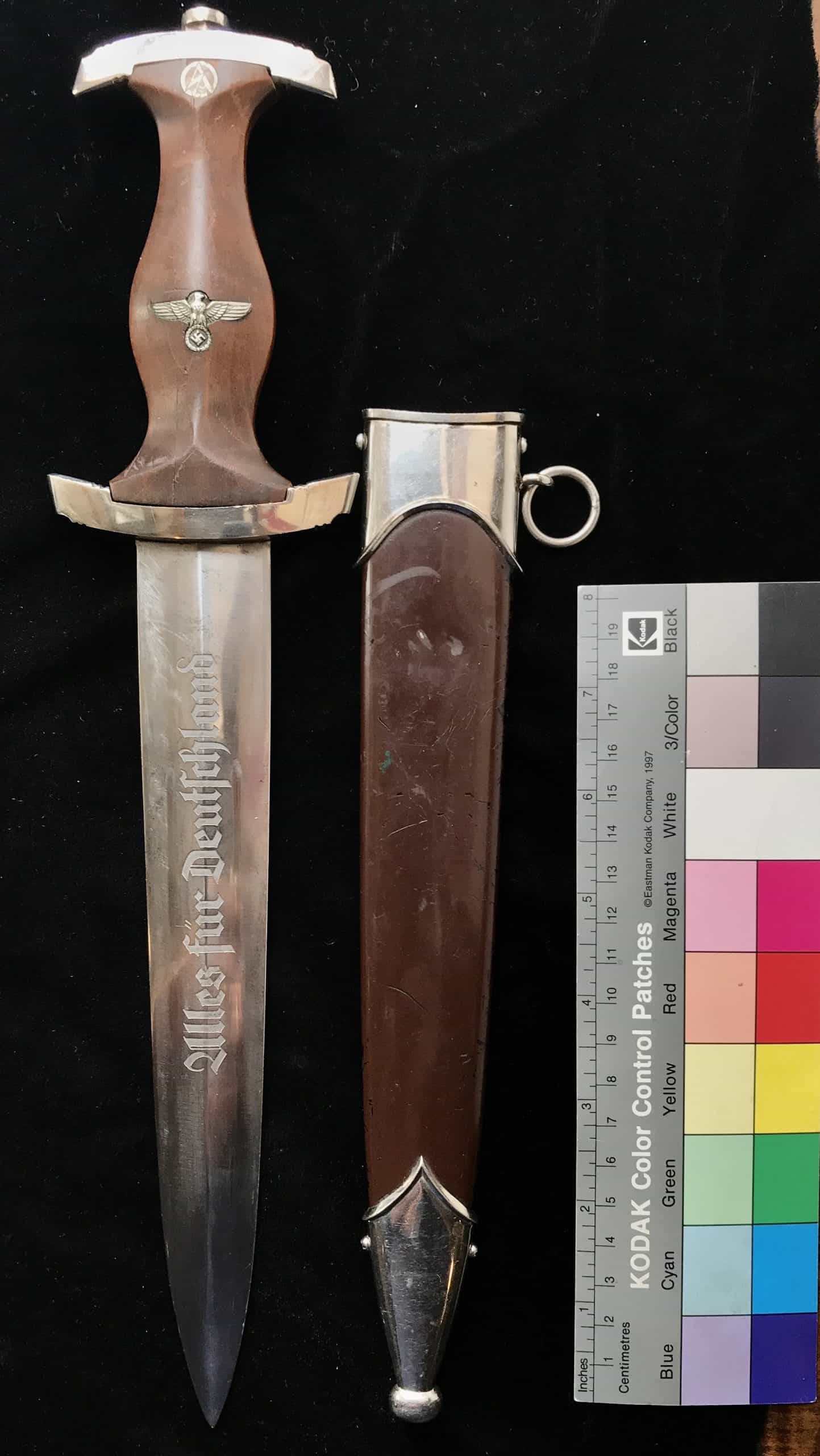 1938 German NSDAP SA Brown Shirts Dagger - Veteran Certified