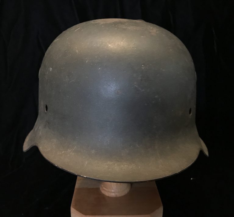 WWII German Army (Heer) M42 Single Decal Helmet (Stahlhelm M42)