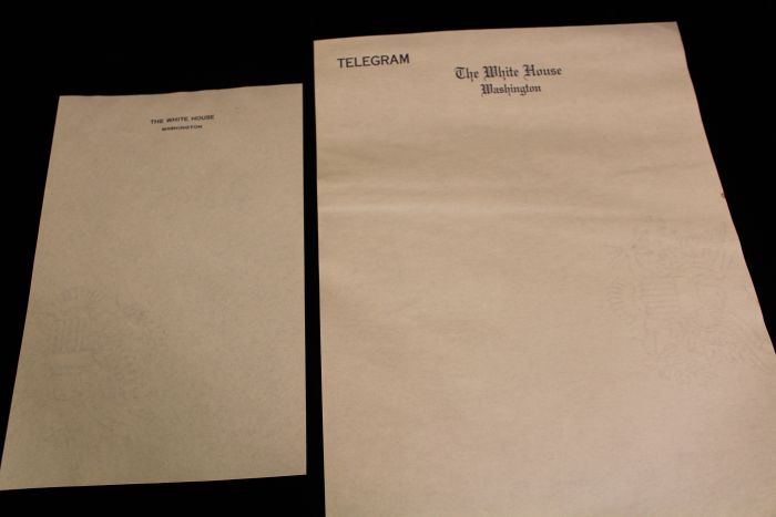 President Franklin D. Roosevelt's White House Stationery