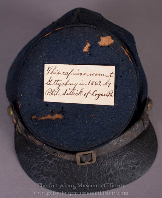 Union Soldier Hat from The Battle Of Gettysburg | Gettysburg Museum