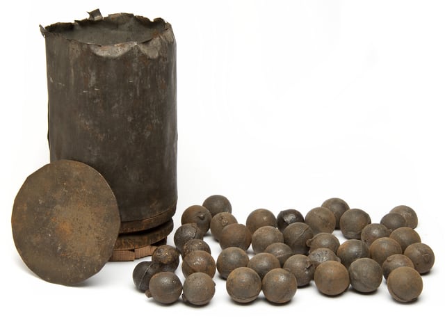 Original Medium Canister (Cannon Ball) From The Gettysburg Battlefield ...