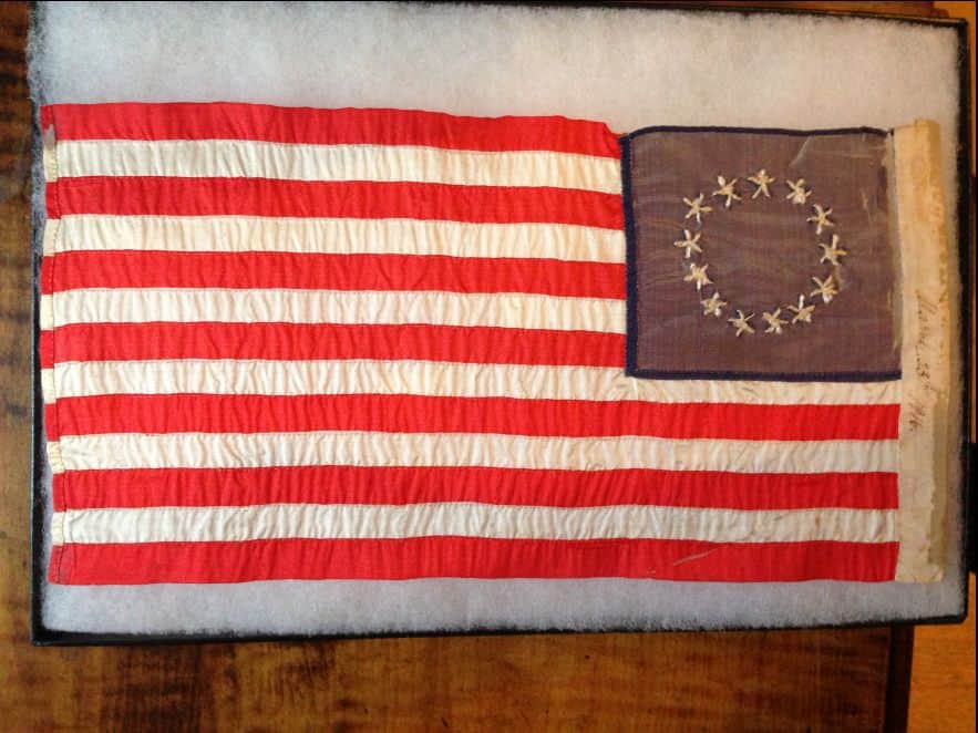 Original Betsy Ross Flag Located