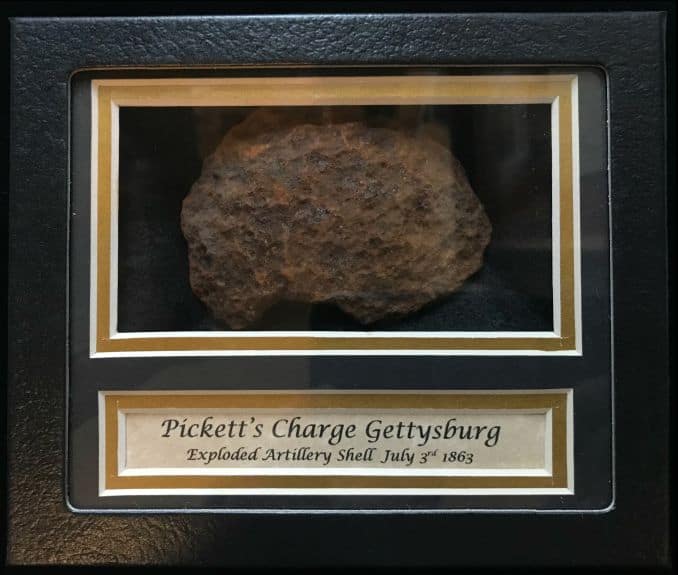 Explore Authentic Gettysburg Shell Piece: Pickett's Charge