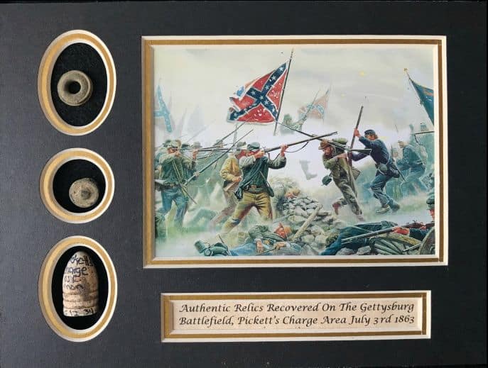 Authentic Relics From Pickett’s Charge Area Of The Battle of Gettysburg ...
