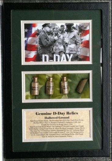 Genuine D-Day Relics ”“ Hallowed Ground Omaha Beach, Pointe Du Hoc ...