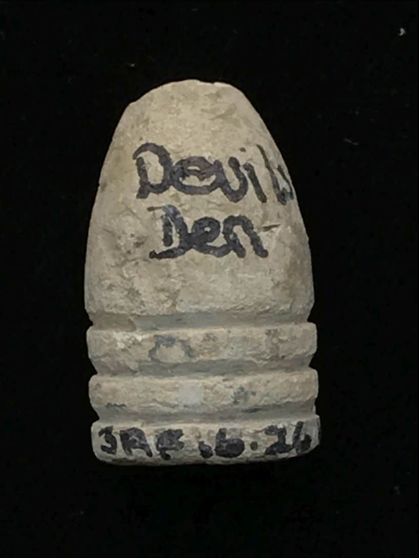 Unearth Genuine Civil War Bullet Discovered At Devils Den