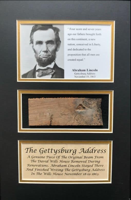 Gettysburg Address 1863 Abraham Lincoln Lincoln And The Gettysburg