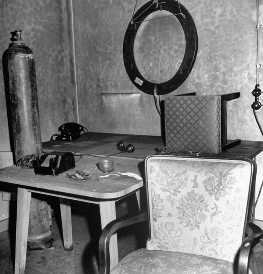 Footstool From Adolf Hitler's Fuhrerbunker In Where He Died in Berlin ...