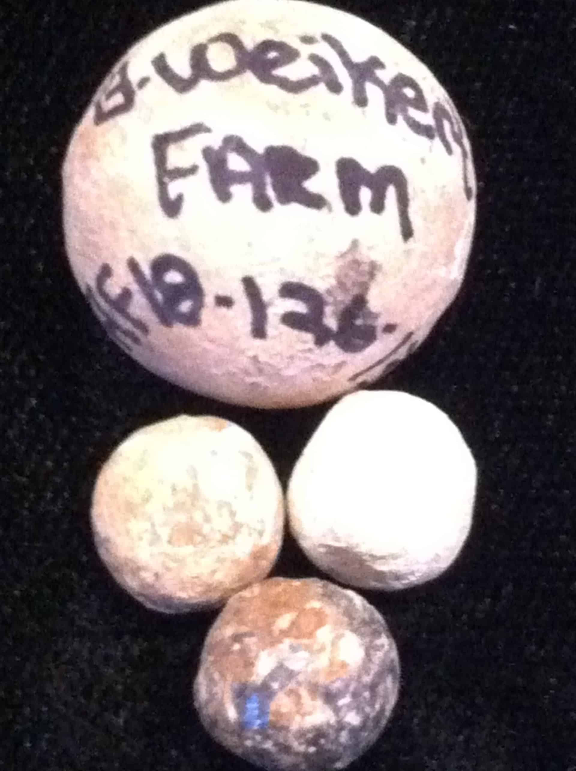 Buck-N-Ball from George Weikert Farm Gettysburg | Gettysburg Museum