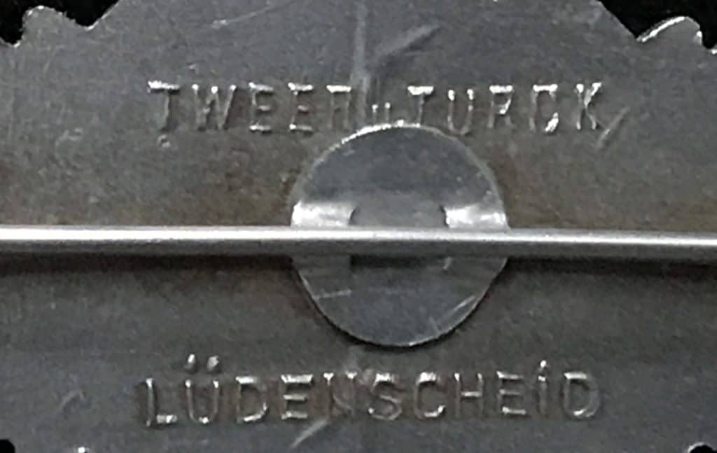 Original German NSDAP (NAZI PARTY) Gau Koln-Aachen Parteitag Badge ...