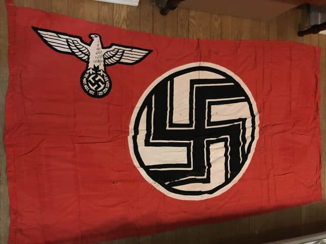 Nazi State Service Flag brought home by US Vet | Gettysburg Museum
