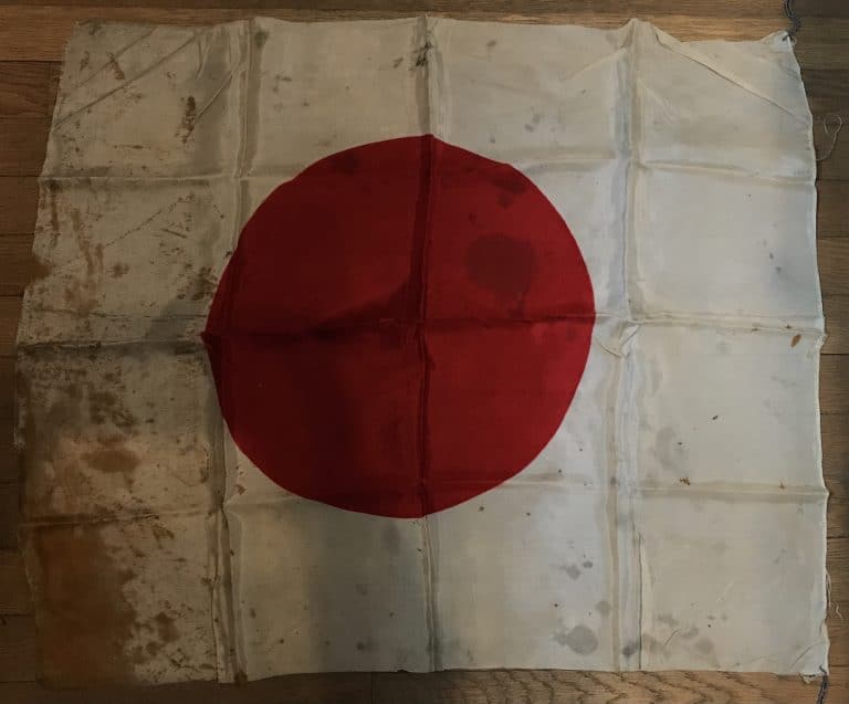 OUTSTANDING Original WWII Japanese SOLDIER’S PERSONAL VERY BLOOD ...