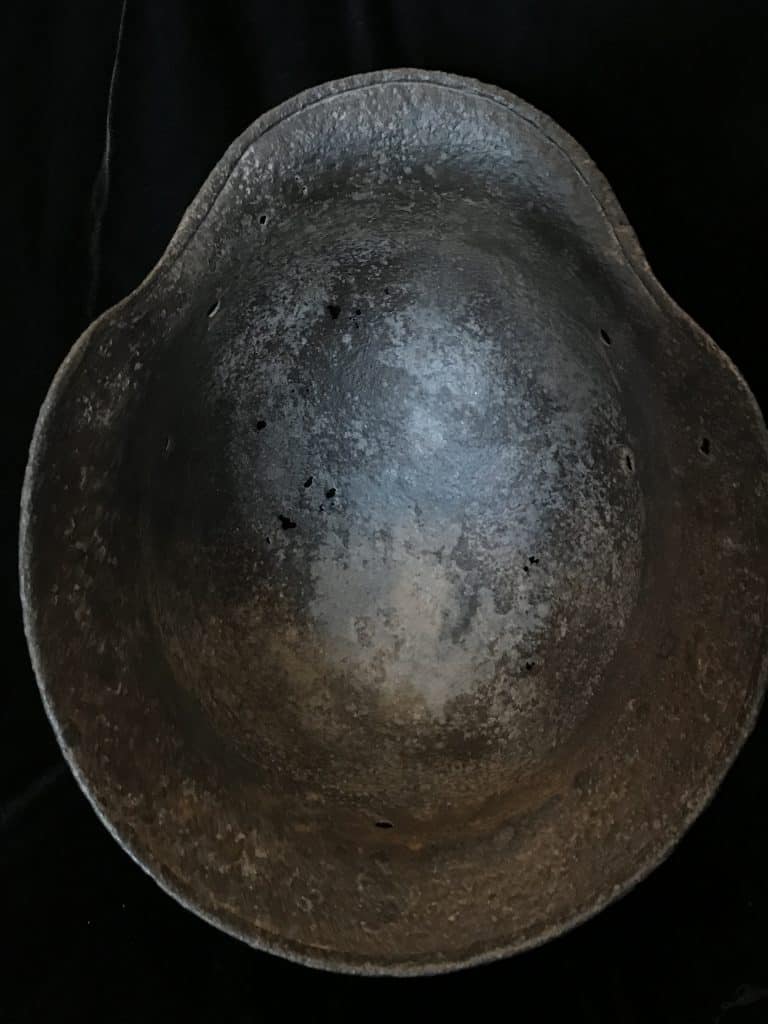 Original WWII German ARMY (HEER) M40 SINGLE DECAL RELIC HELMET ...