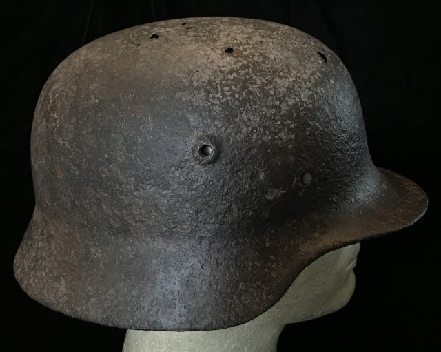 Original WWII German ARMY (HEER) M40 SINGLE DECAL RELIC HELMET ...