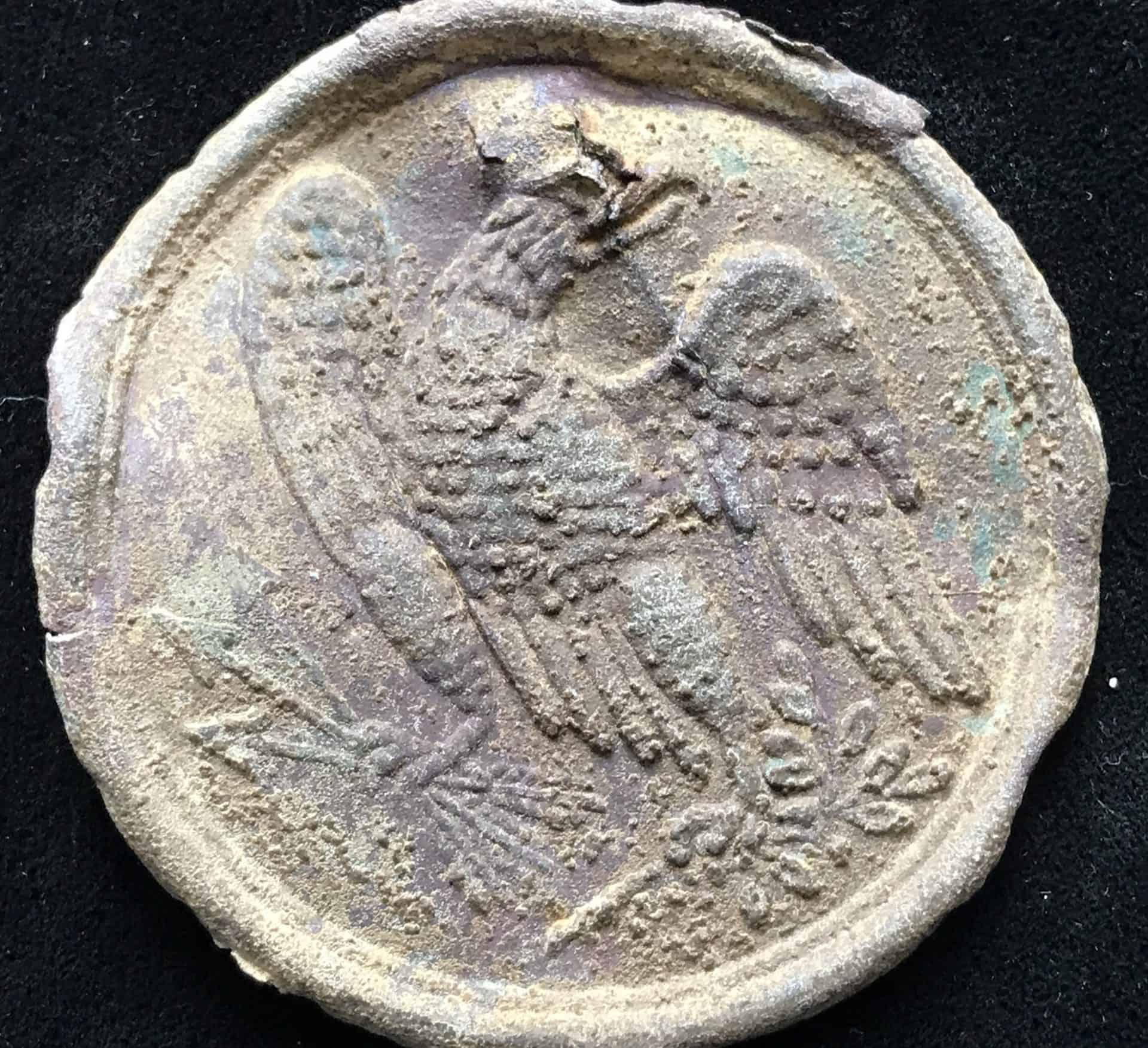 Excavated Civil War Breast Plate: Fredericksburg | COA