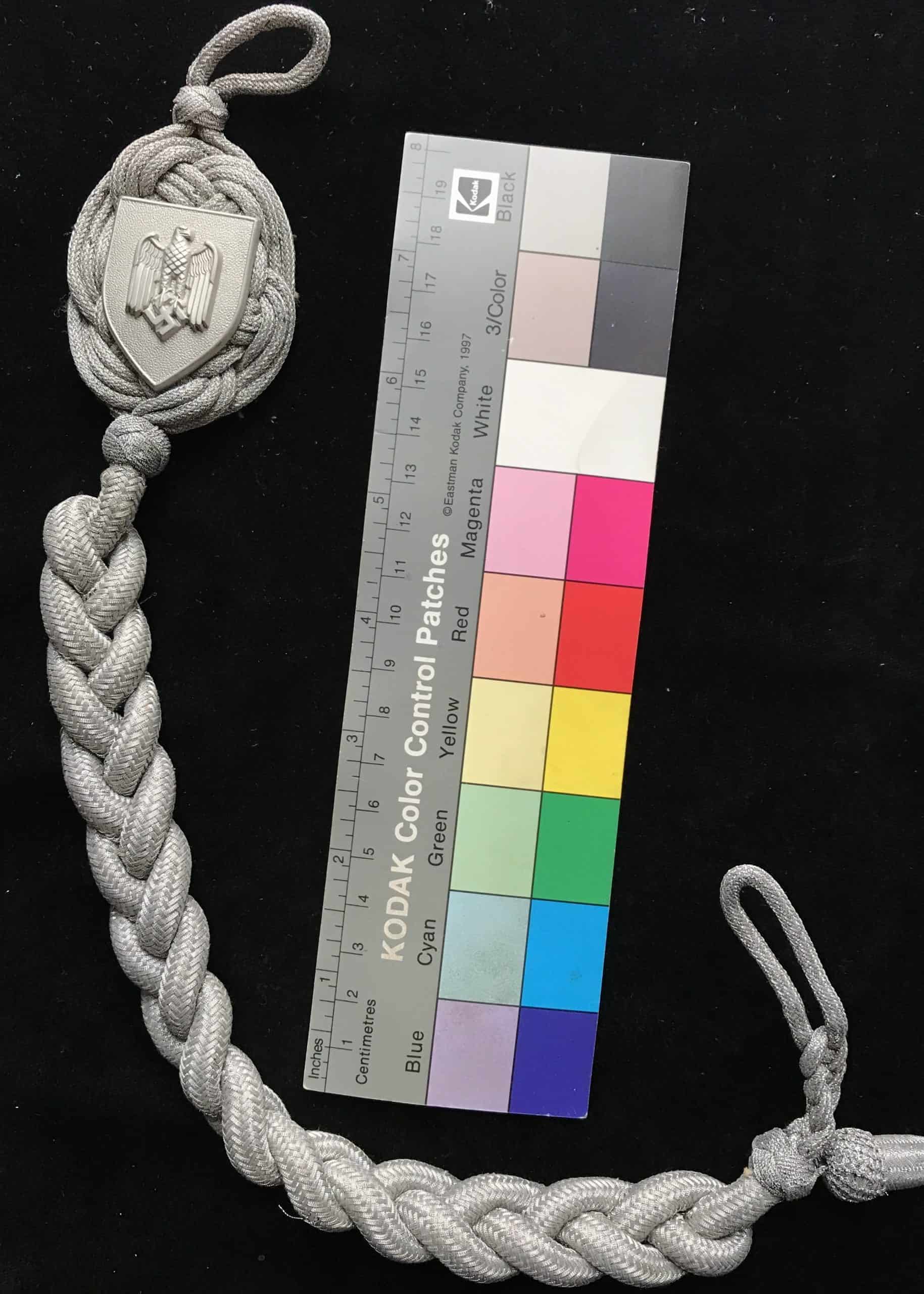 WWII Marksman Lanyard - Certified by Gettysburg Museum