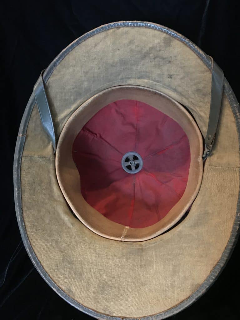 WWII German Army (Heer) First Pattern Tropical Pith Helmet (Tropenhelm)