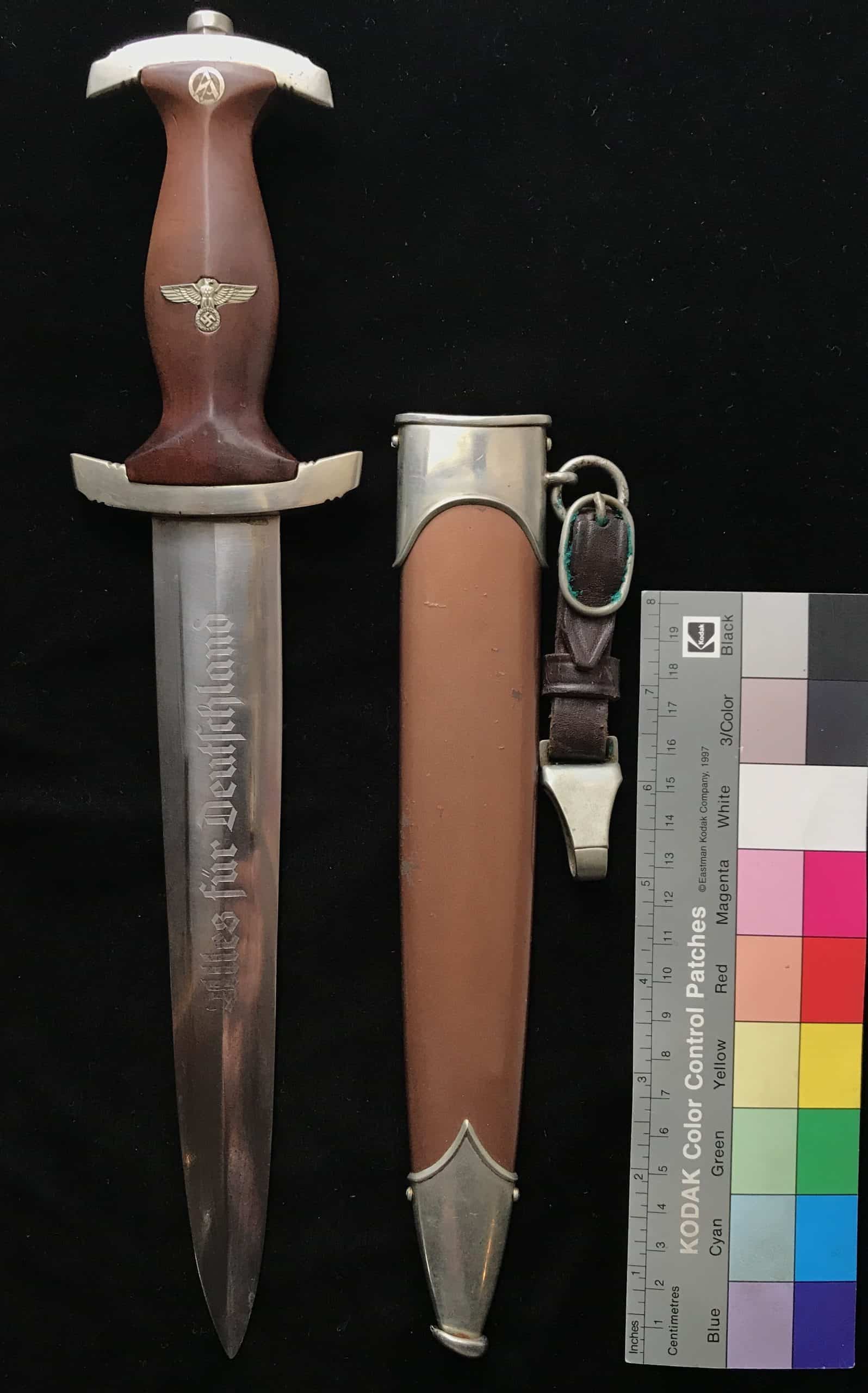 Explore Authentic Nazi SA Dagger Brought Home by Veteran