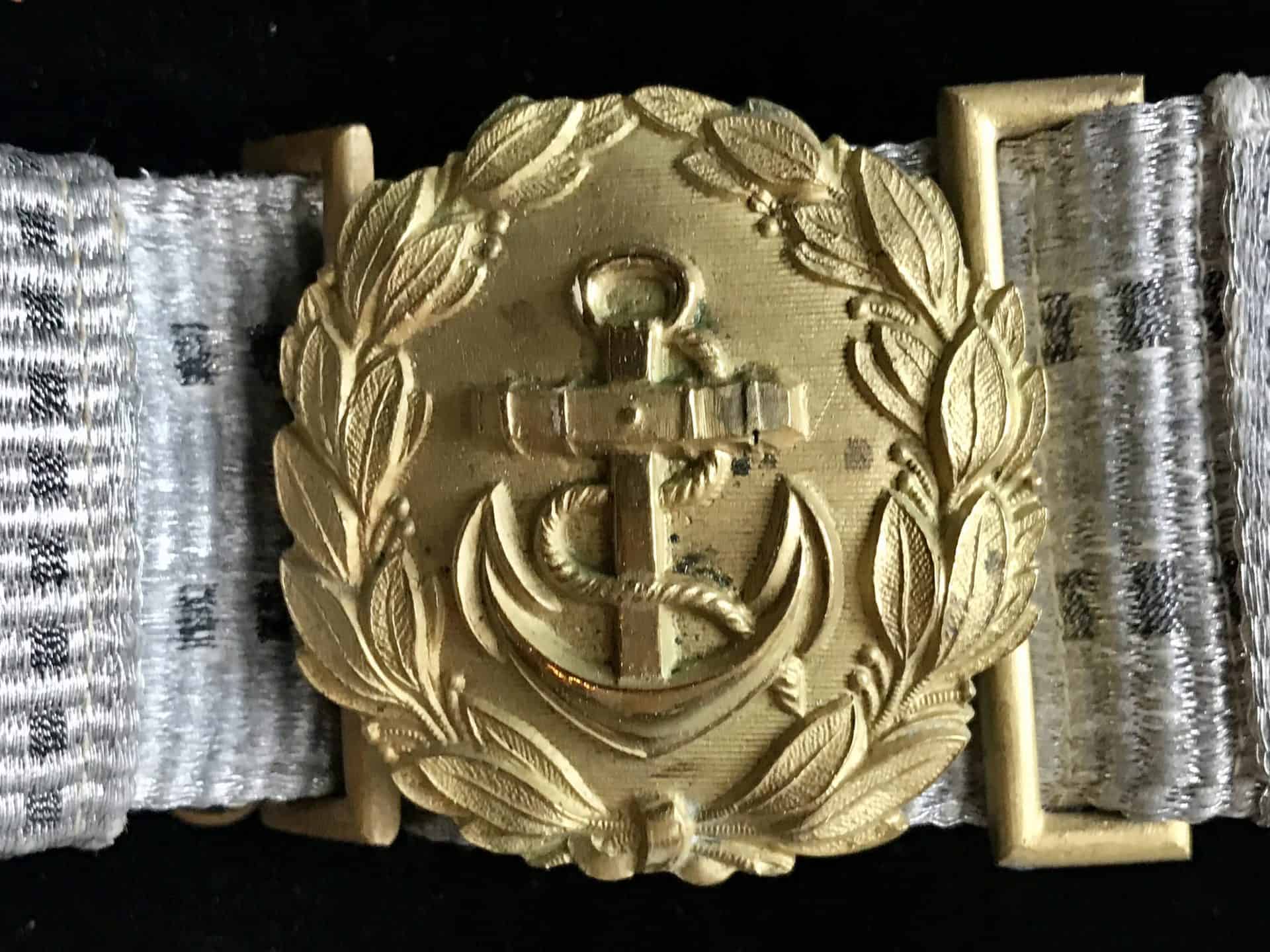 Explore Genuine WWII German Navy Officer Belt & Buckle