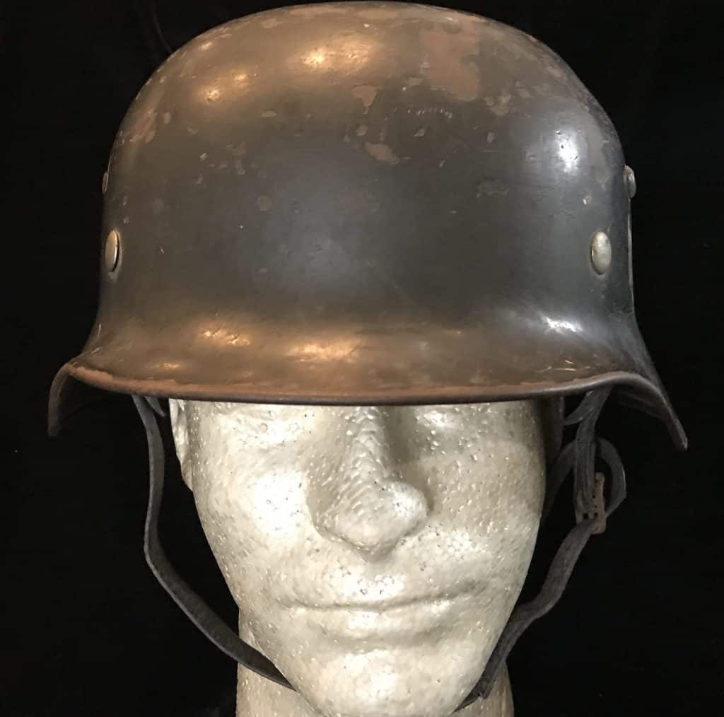 OUTSTANDING! Original WWII German ARMY (HEER) M35 SINGLE DECAL HELMET ...