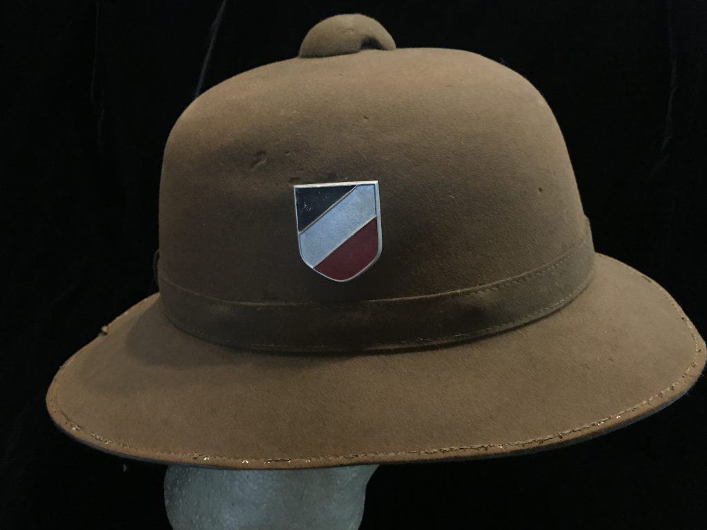 WWII German Army (Heer) Second Pattern Tropical Pith Helmet