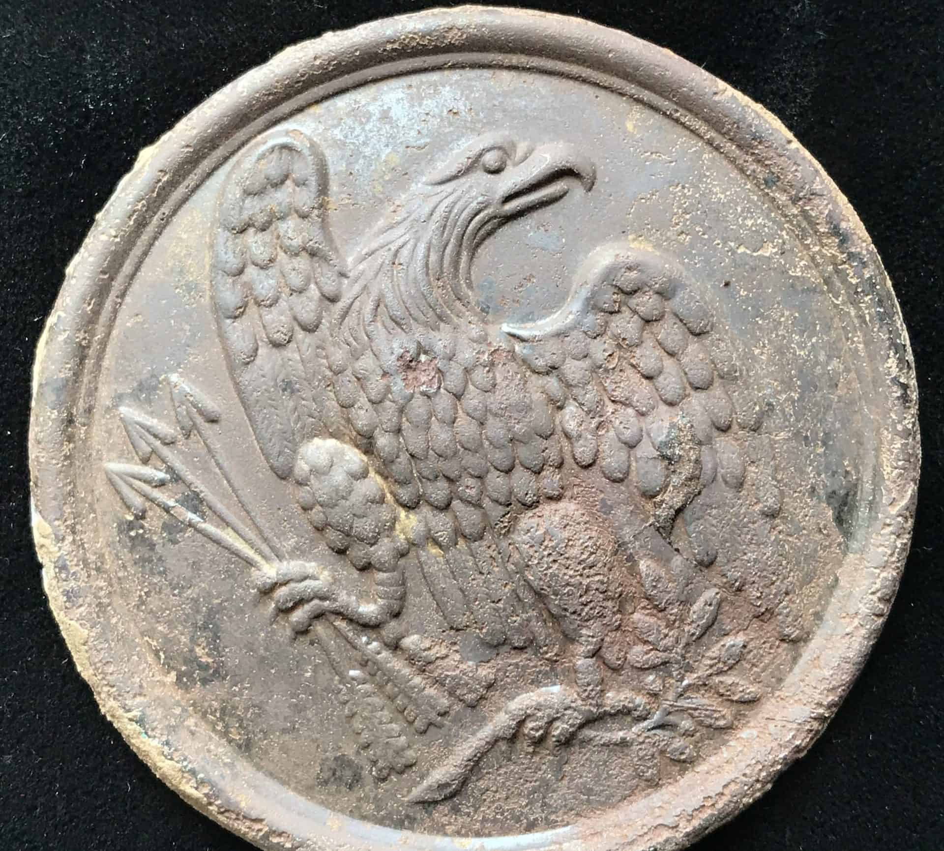 Unearth Rare US Eagle Breast Plate from Chancellorsville