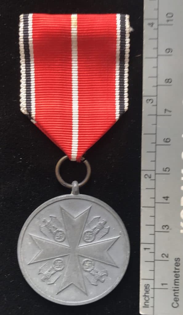 Original WWII German Order of The German Eagle Medal of Merit for Sale