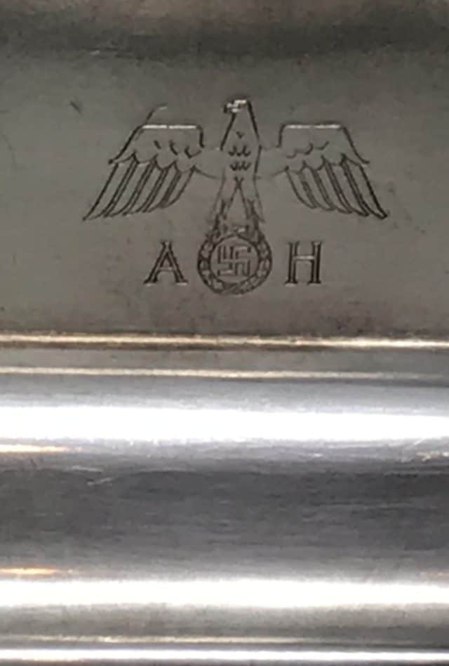 Mega Rare Adolf Hitler’s Personally Owned Formal Pattern Large Silver ...