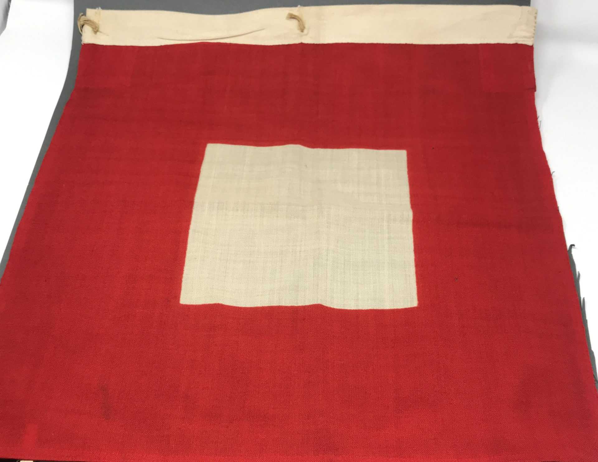 Explore Rare WWII German Navy Signal Flag | Museum Certified