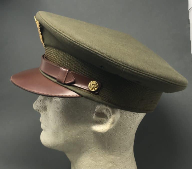 Original WWII U.S. LARGE Officer's Hat | Gettysburg Museum Of History