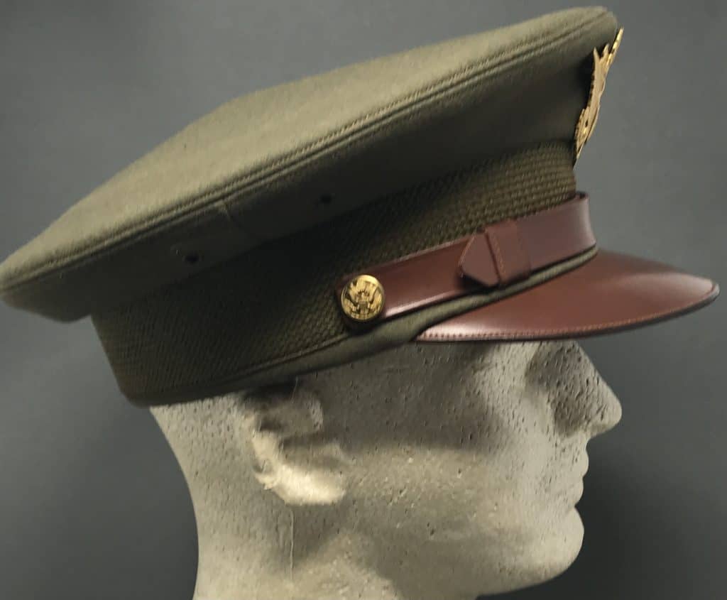 Original WWII U.S. LARGE Officer's Hat | Gettysburg Museum Of History