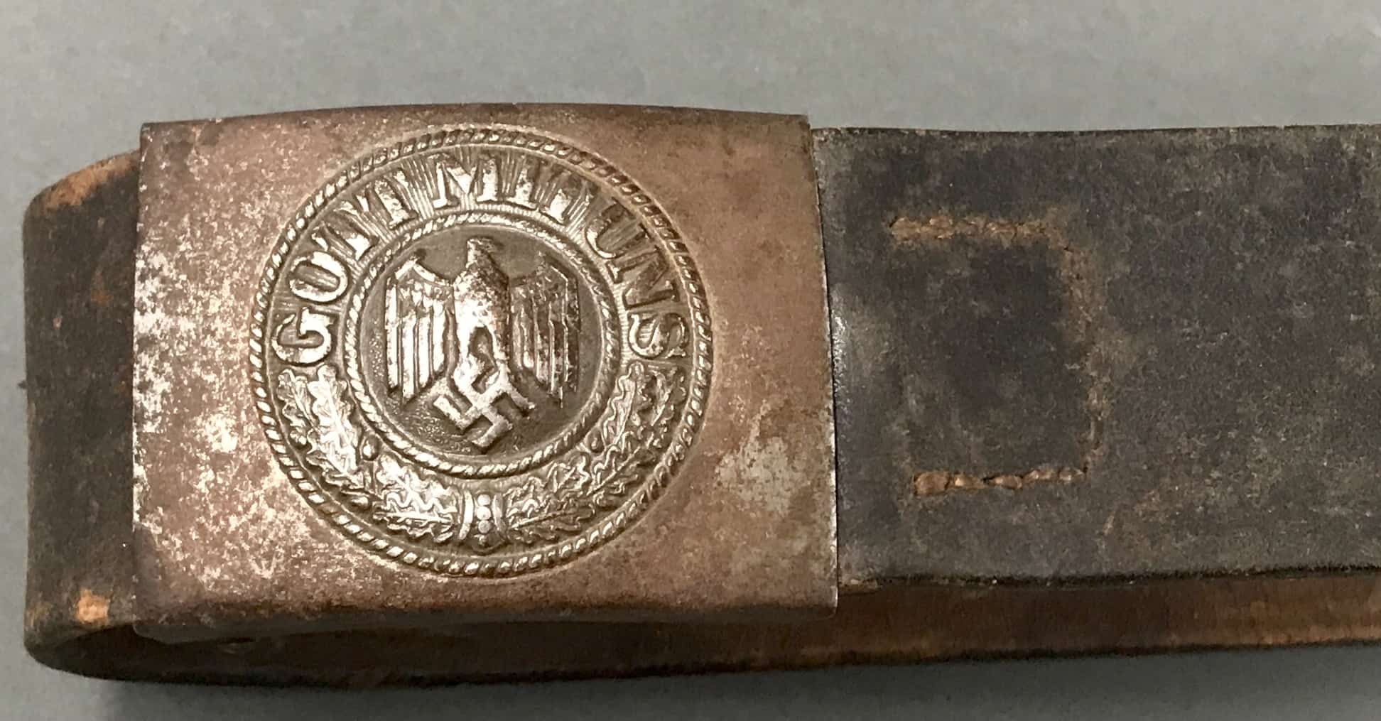WWII German Army Belt & Buckle: A Glimpse into History