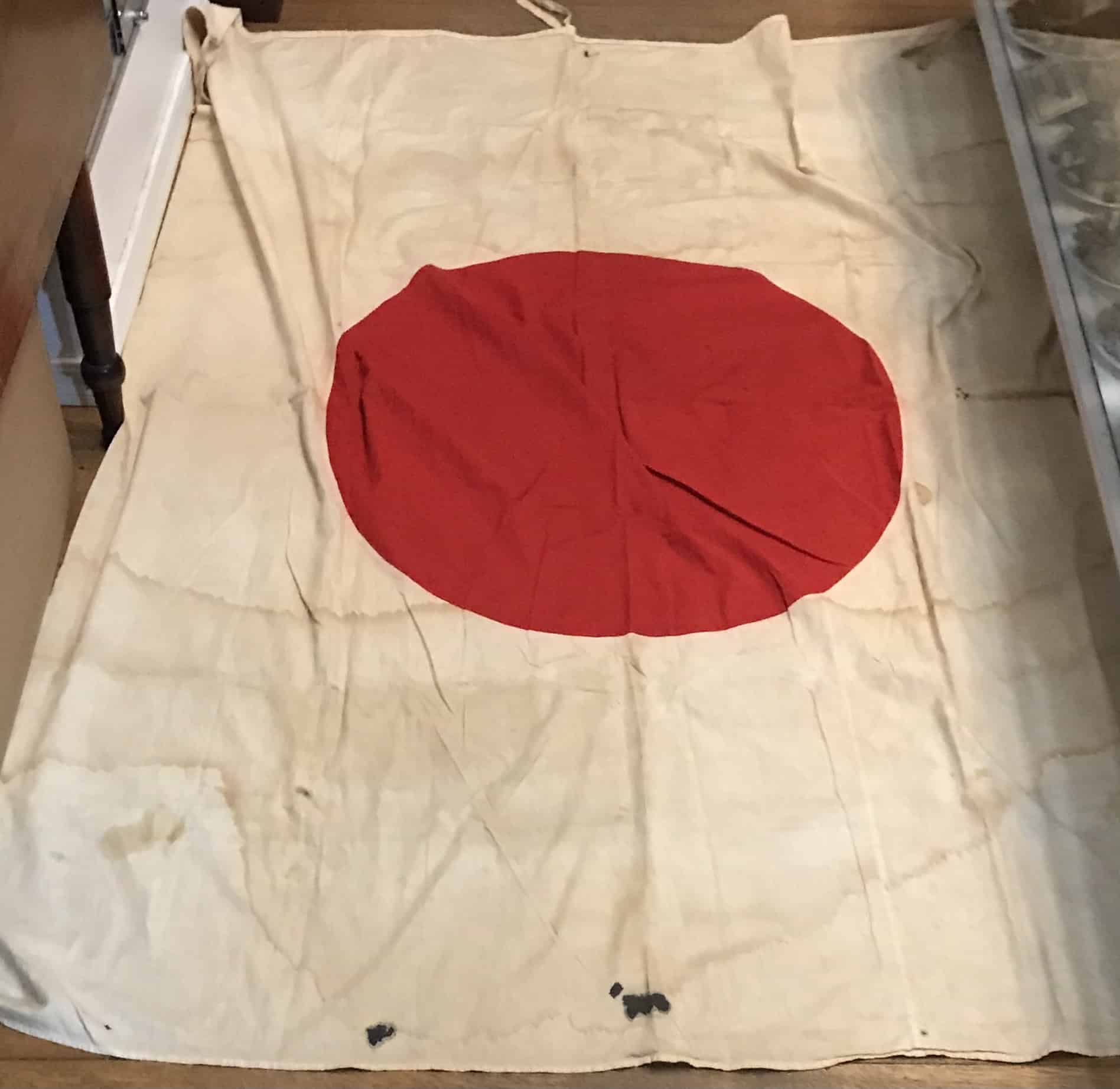 WWII Japanese Garrison Flag: A Rare Collectible Insight