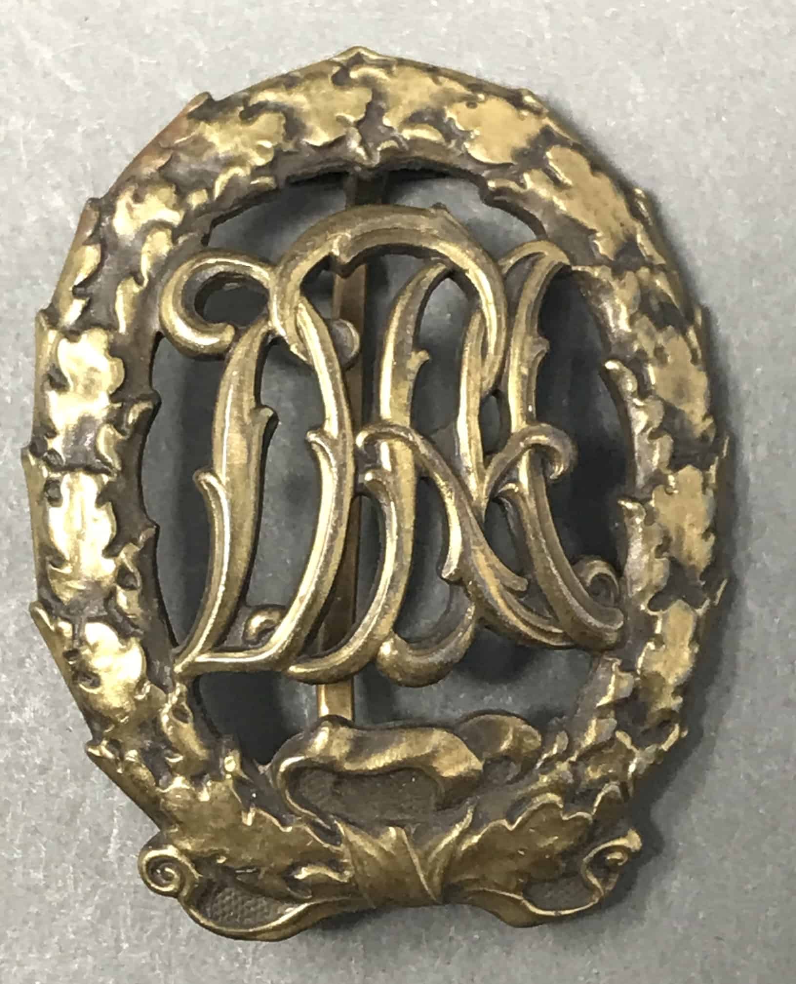 Early German DRL Bronze Badge for Sale: Unlock History