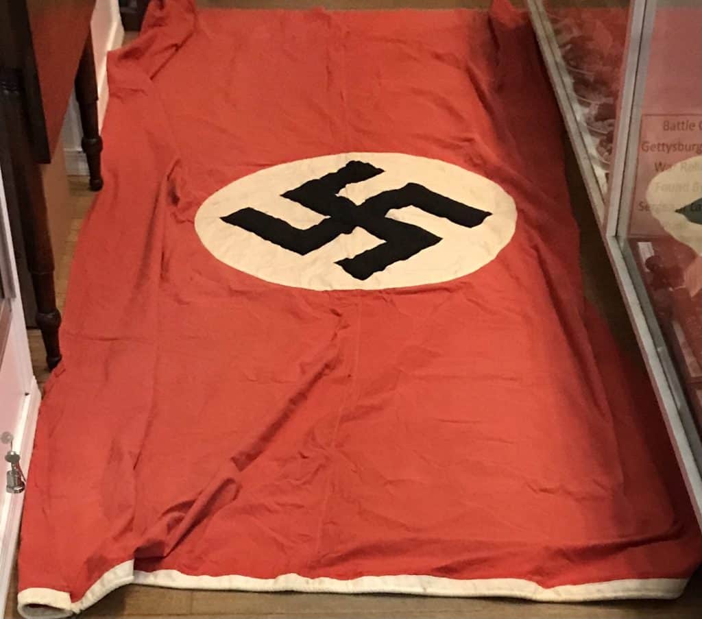 Outstanding LARGE Original WWII Era German Nazi Party Flag Certified By ...
