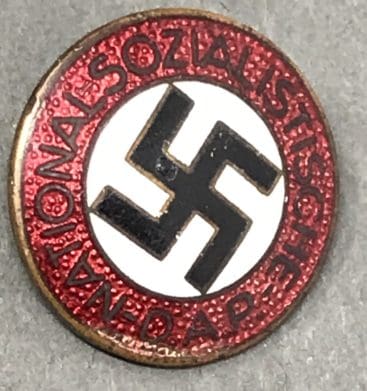 OUTSTANDING Original German NSDAP (Nazi) Party Enamel RZM Marked ...