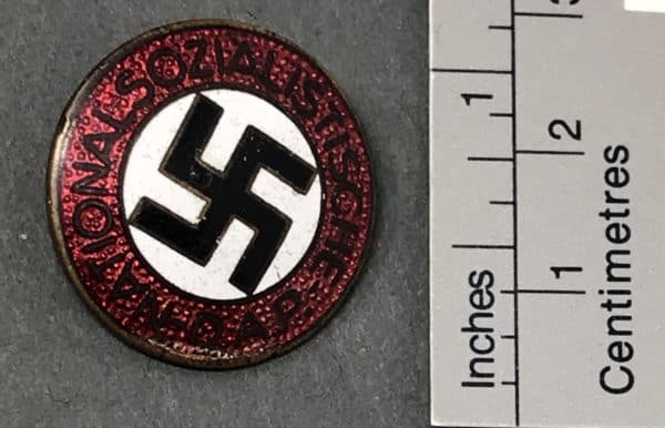 OUTSTANDING Original German NSDAP (Nazi) Party Enamel RZM Marked ...
