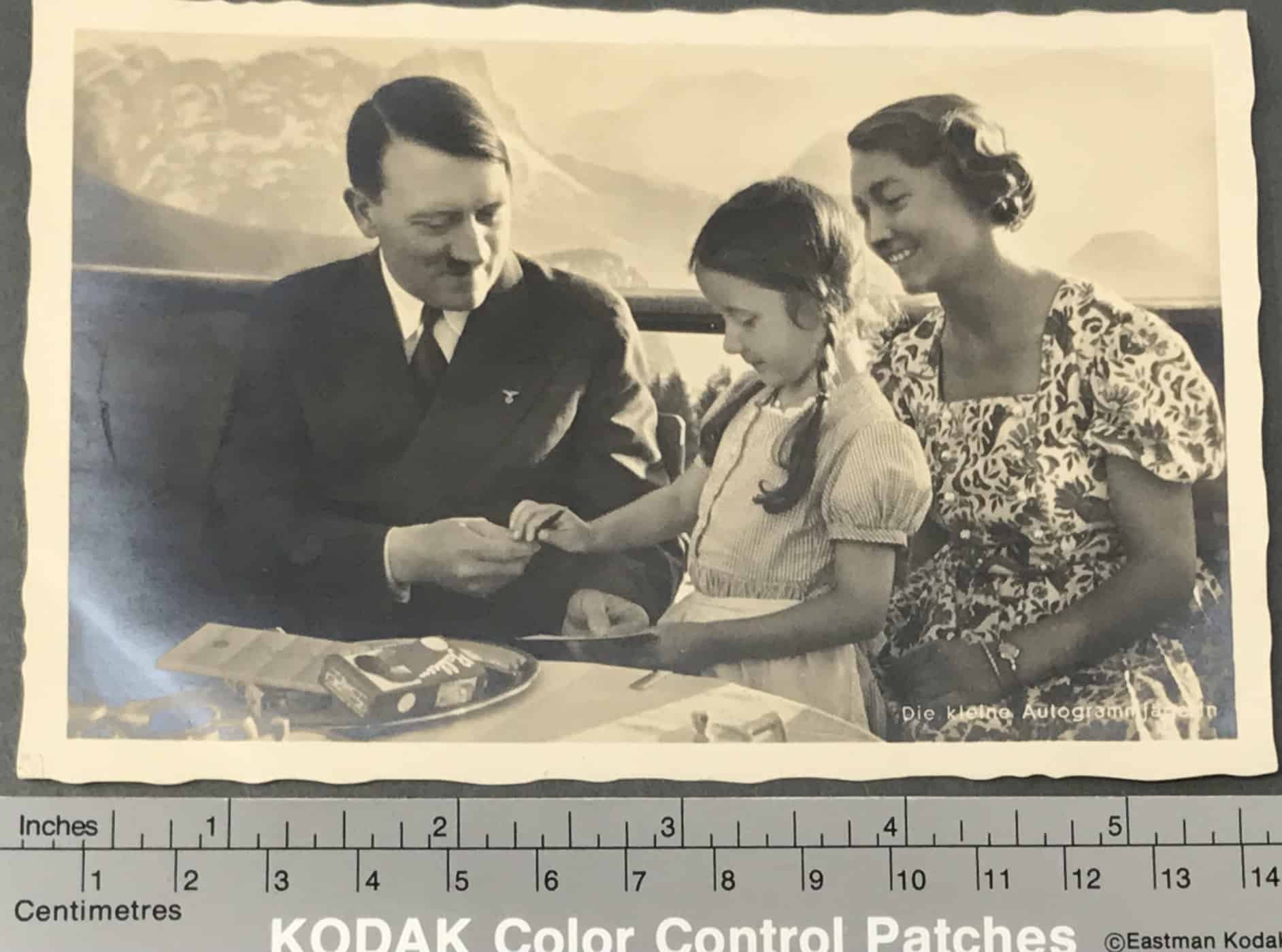 Discover 1933 Hoffman Hitler Postcard at Gettysburg Museum