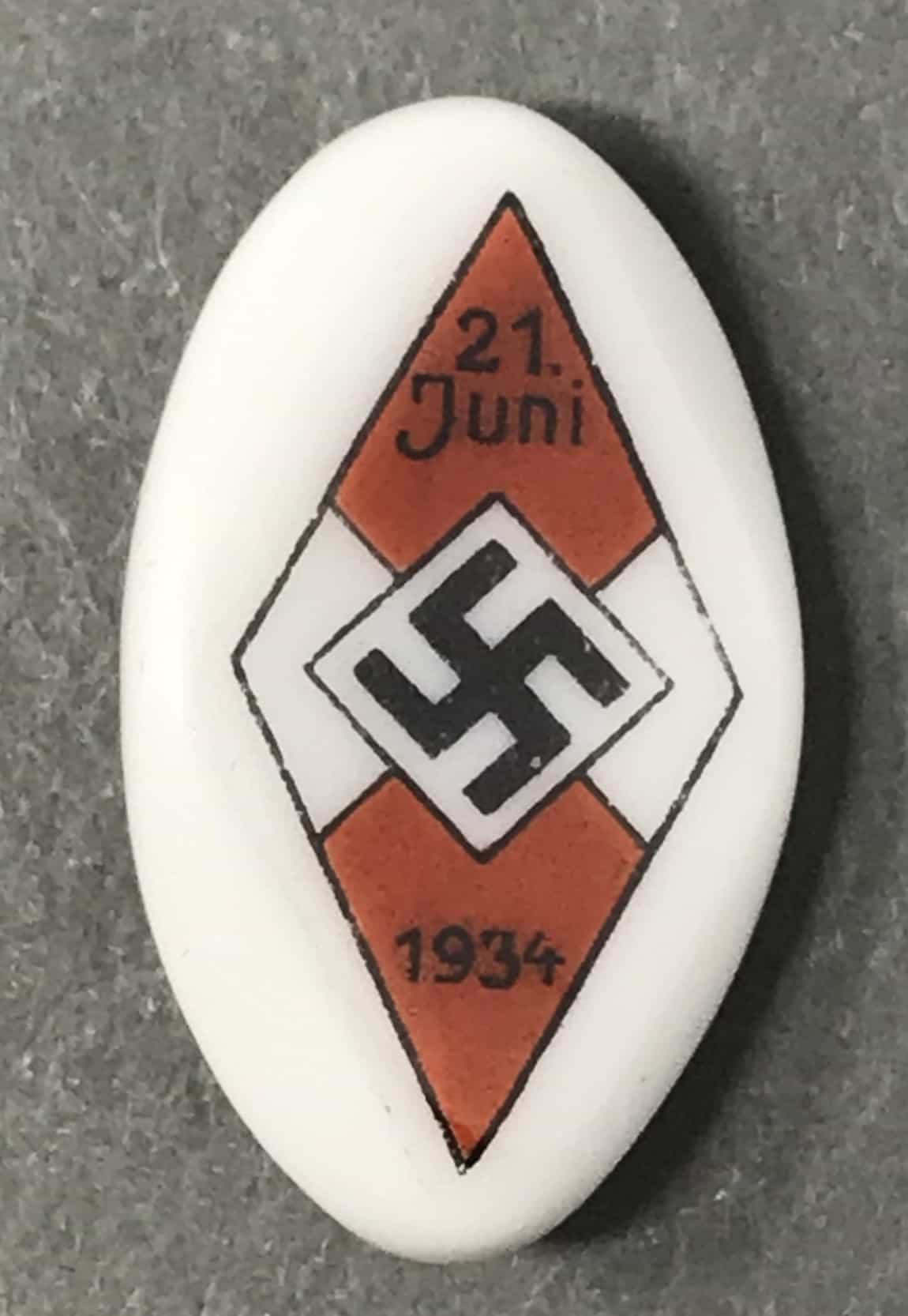 Discover Original German Hitler Youth Badge via US Vet