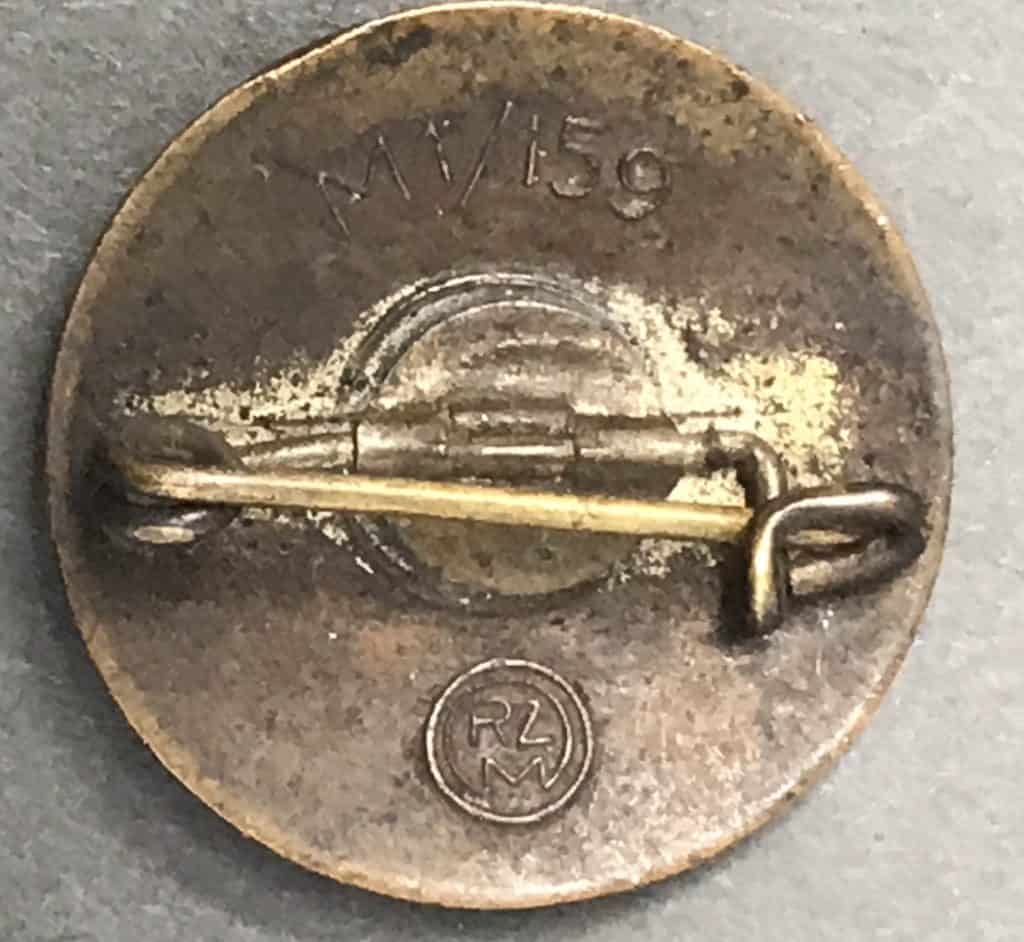 OUTSTANDING Original German NSDAP (Nazi) Party Enamel RZM Marked ...