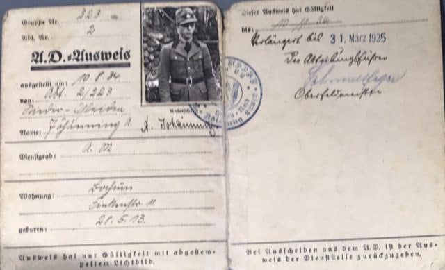 PAPERS PLEASE! An OUTSTANDING Group Of WWII Era NSDAP (NAZI) Papers And ...