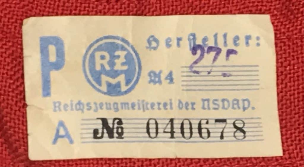 OUTSTANDING Original German NSDAP (NAZI PARTY) S.A. (BrownShirts) Unit ...