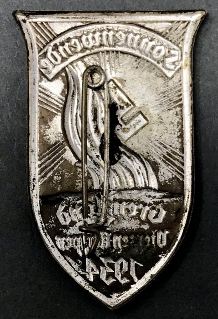 Original German NSDAP (NAZI PARTY) A 1934 VIERSEN KEMPEN SUMMER ...