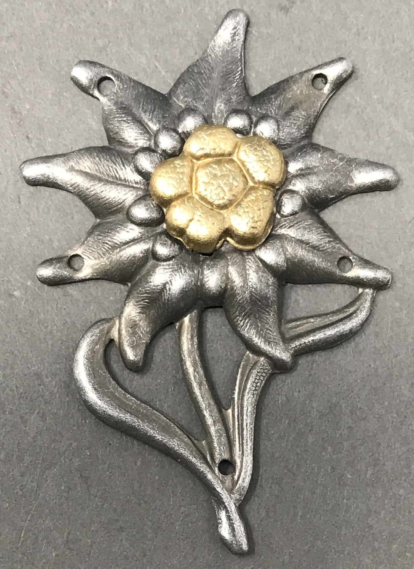 Rare WWII Edelweiss Cap - Certified Collector's Item