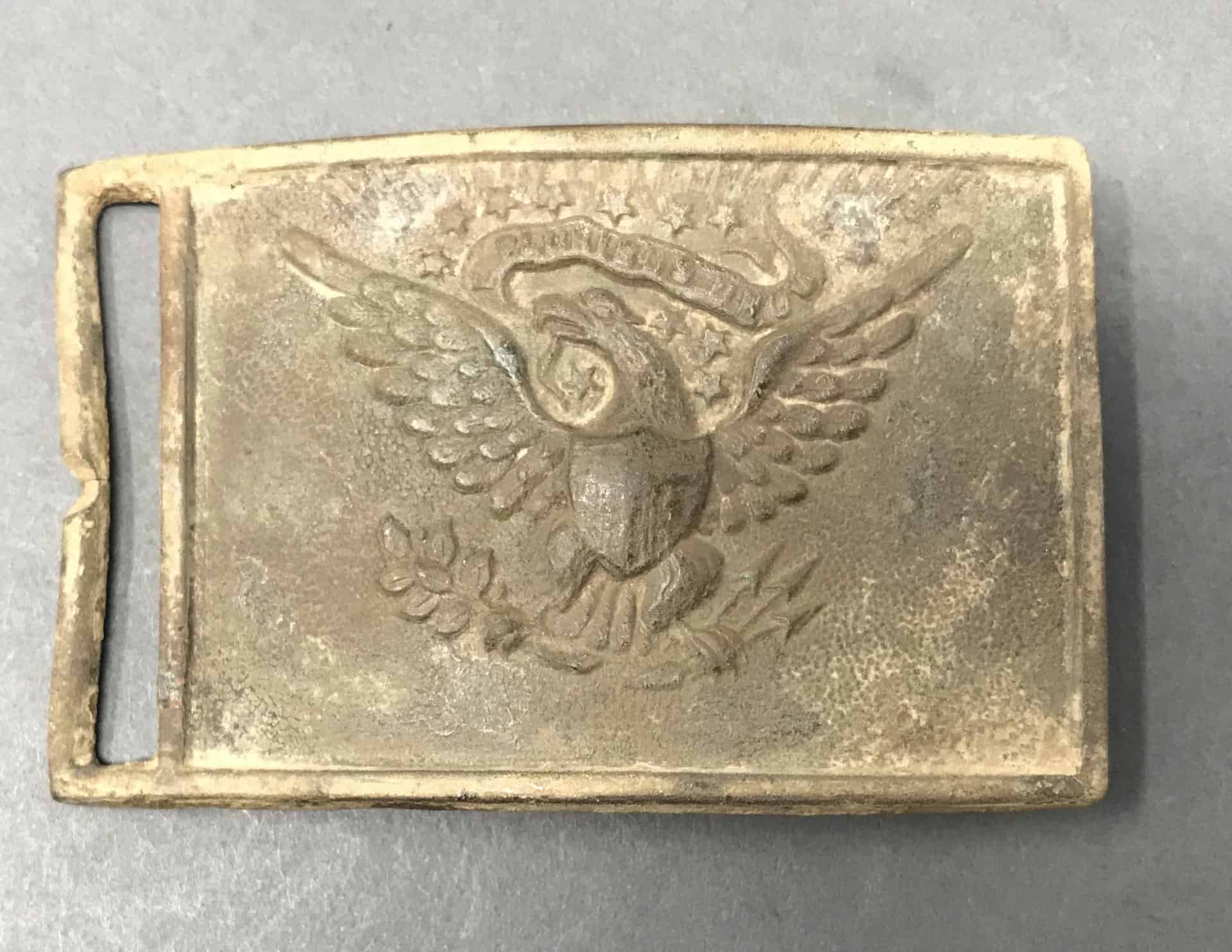Discover Rare Civil War Eagle Plate from Aldie, Virginia