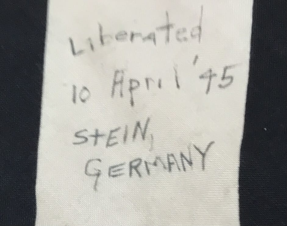 WWII Combat Captured Nazi Trophy Flag with Art | Gettysburg Museum