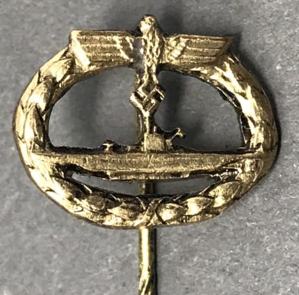 Original WWII German Navy Kriegsmarine U-BOAT WAR BADGE. (U-Boot ...