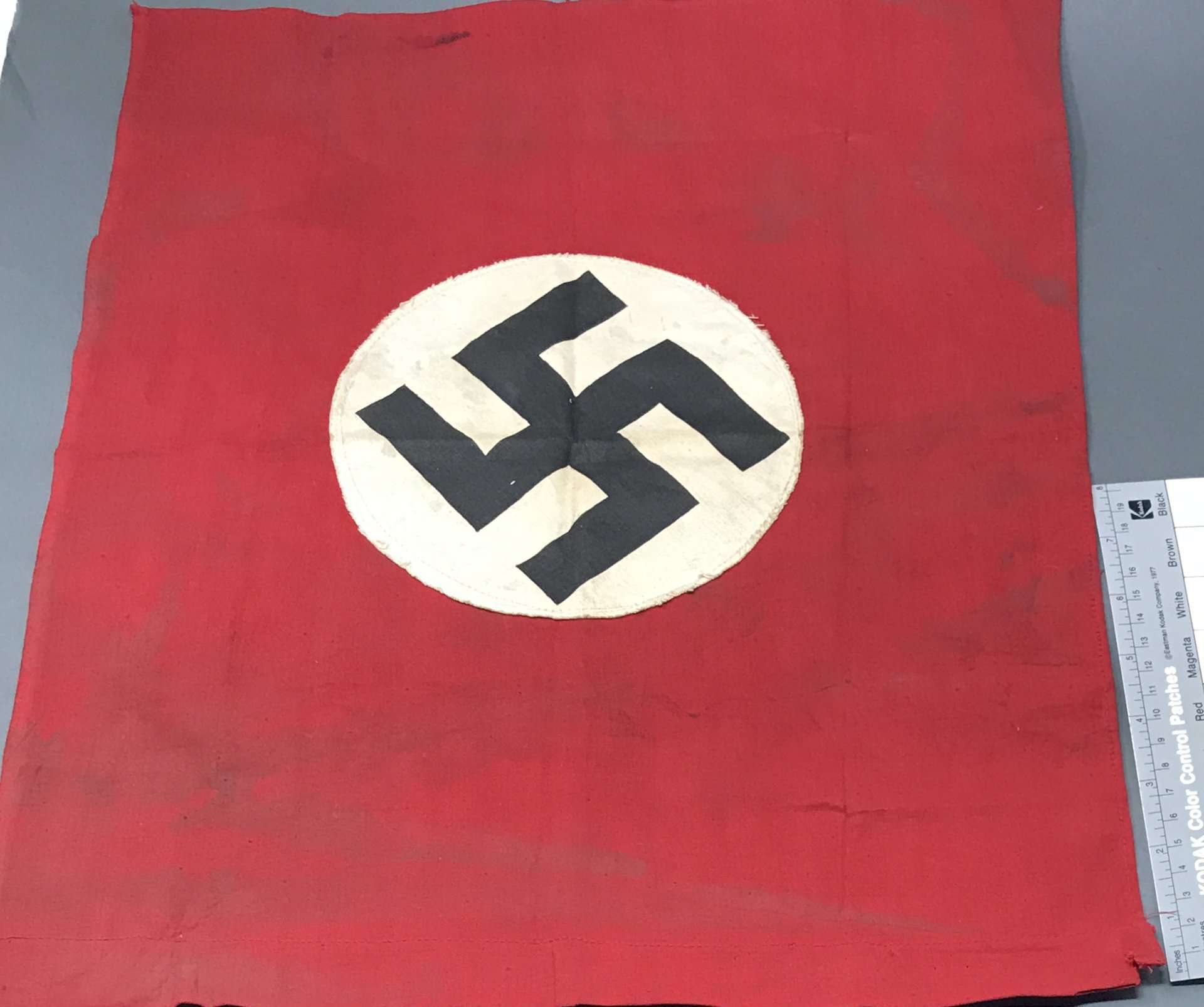 Certified WWII German NSDAP Flag: A U.S. Soldier's Trophy